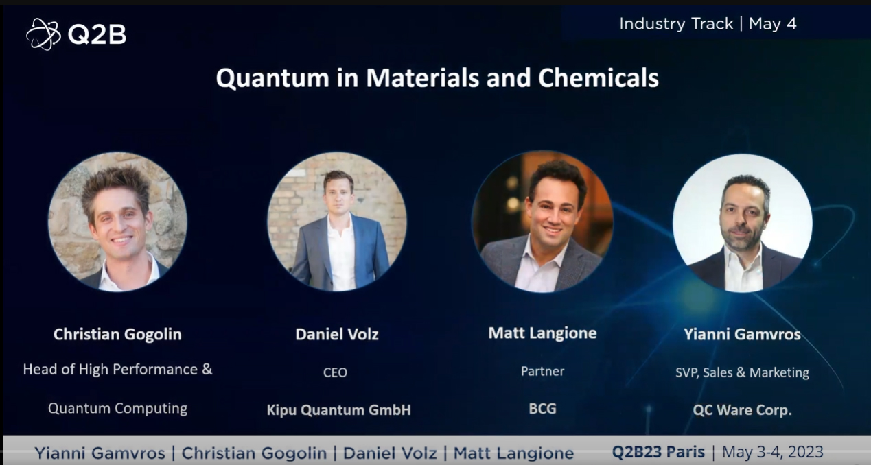 Q2B 2023 Paris | A Path Towards Useful Quantum Computing | Daniel Volz | Kipu Quantum GmbH