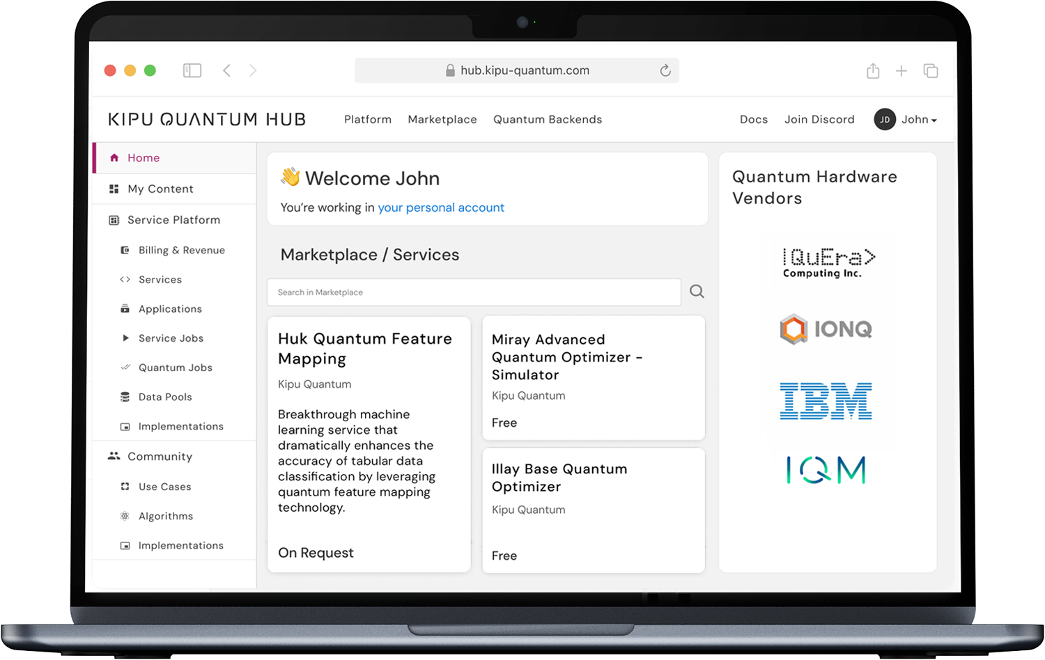 Application- and hardware-specific quantum computing | Kipu Quantum GmbH